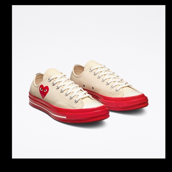 Comme des Garcons PLAY | Shoes | Comme Des Garons Converse Chuck Taylor ...